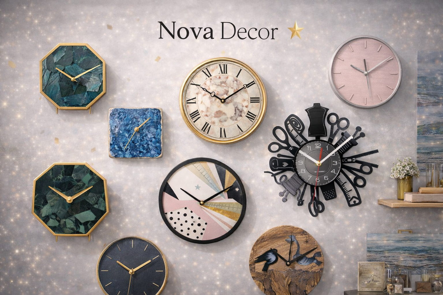 Wall Clocks – Nova Decor l Ethnic Home