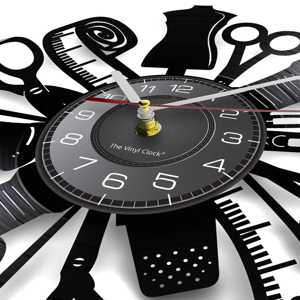 Vintage Sewing Machine Wall Clock: Retro Chic for Timeless Decor – Nova ...